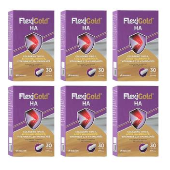 Kit Herbamed Flexigold HA Com 6 Unidades De 30 Cápsulas Cada - Kit de ...