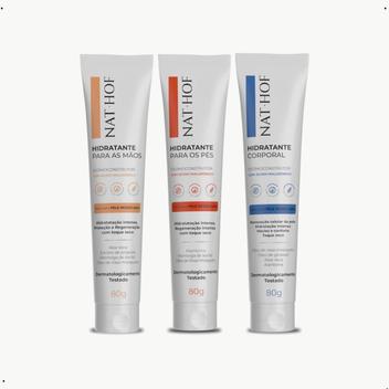 Kit Hidratação Diária Essencial - NAT HOF - Kit de Tratamento para o ...