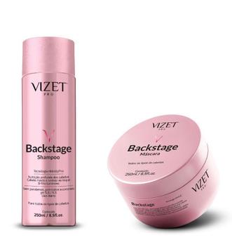 Kit Home Care Backstage Vizet Profissional 250G - Kit de Tratamento ...