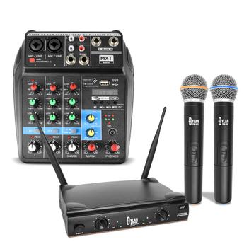 Kit Home Studio Profissional Mesa 4 Canais e Microfone Dylan - Mesa de ...
