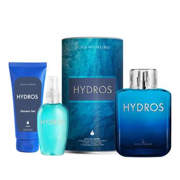 Kit Hydros (Deo Côlonia + Body Splash + Sabonete líquido) - Água de ...