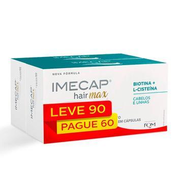 Kit imecap hair max com 60 + 30 cápsulas - FQM - Kit de Tratamento para ...