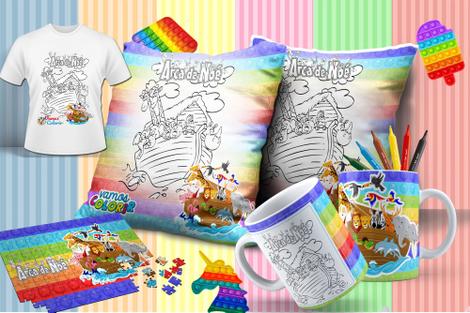 Kit Infantil para Presentear Dia das Crianças, Arca de Noé - Innovari ...