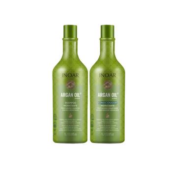 Kit Inoar Shampoo 1000ml+ Balsamo 1000ml Argan - Kit de Tratamento para ...