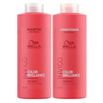 Kit Invigo Color Brilliance Tamanho Profissional Wella - Shampoo ...