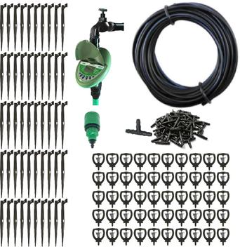 Kit Irrigação Micro Aspersão MF2 + Temporizador Automatico - 50Und ...