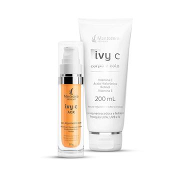 Kit Ivy C Aox Gel Rejuvenescedor Grátis Ivy C Corpo e Colo - MANTECORP ...