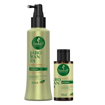 Kit Jaborandi Haskell 1 Nectavita 35ml 1 Tônico 120ml - Kit Shampoo e Condicionador - Magazine Luiza