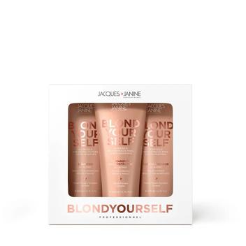 Kit Jacques Janine Professionnel Blond Yourself Shampoo Condicionador e ...