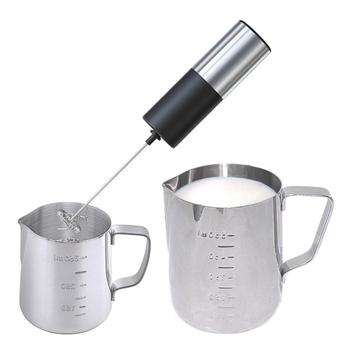 Kit Jarras Baristas Inox 350Ml E 600Ml + Mini Mixer A Pilha - Kadê ...