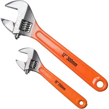 Kit Jogo Chave Inglesa Ajustável 12 E 10 Polegadas Ferramentas 2 Peças ...