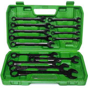 Kit Jogo De Chaves Combinadas 8 a 24mm Aço 14 Peças Com Maleta ...