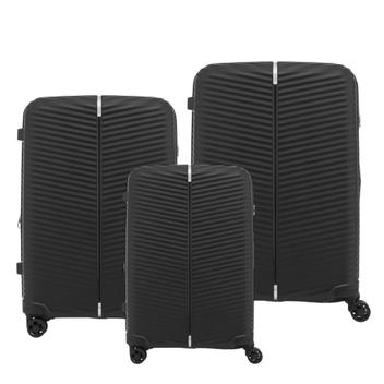 Kit Jogo de Malas de Viagem Polipropileno Expansível Rodas Duplas 360 ...