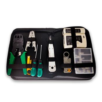 Kit jogo Ferramentas Manutenção Rede De Informática 10 Peças Com Estojo ...