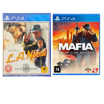 Kit Jogo Mafia Definitive e La Noire - Rockstar Games - Jogos de Ação ...