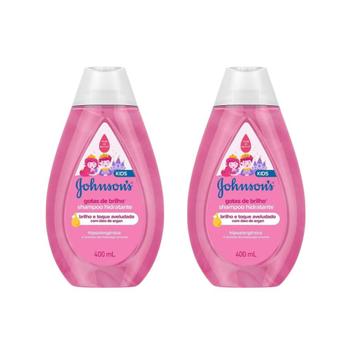 Kit Johnson 2 Shampoo 400ml Gotas de Brilho - Johnsons - Shampoo ...