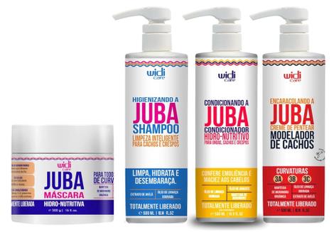 Kit Juba Máscara, Shampoo, Condicionador, Encara Widi Care - WIDE CARE ...