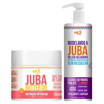 Kit Juba Widi Care Mascara Butter Nutrição Intensa + Geleia Seladora ...