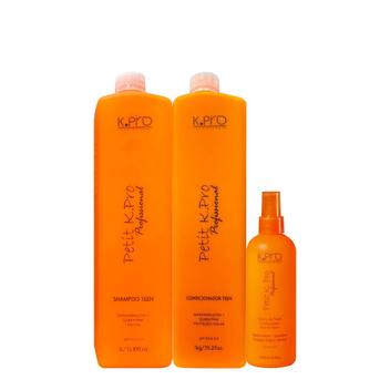 Kit K.Pro Professional Petit Teen Shampoo Condicionador e Leave-in (3 ...