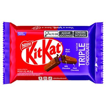 Kit Kat Triplo Chocolate Nestlé 41,5g - Kit Kat - Magazine Luiza