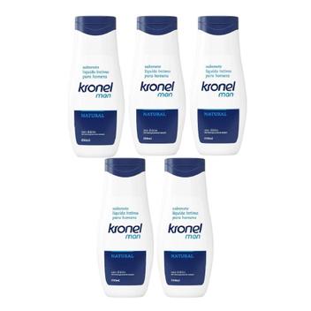 Kit Kronel Man Sabonete Líquido Íntimo Masculino Com 5 Unidades De ...