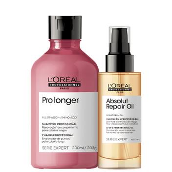 Kit L'Oréal Professionnel Serie Expert Absolut Repair Oil Pro Longer ...