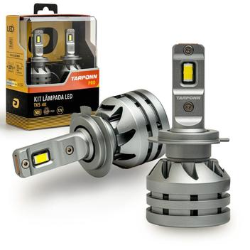 Kit Lâmpada Led Tx5 Pro H7 50W 11000 Lumens 4000K Tarponn - Lâmpada ...