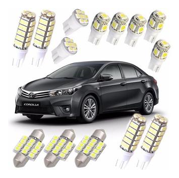Kit lampadas led corolla 09 10 2011 2012 2013 2014 2015 2016 - MFL ...