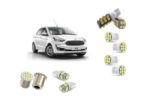 Kit Lâmpadas Led Ford Ka 2014 2015 2016 2017 2018 2019 - Blue Lion ...