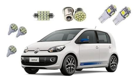 Kit Lâmpadas Led Vw Up Pingo Teto Placa Ré Branco Frio Top - Techone ...