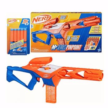 Kit Lançador Nerf Pinpoint N Series Com Refil De 20 Dardos - Hasbro ...