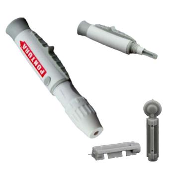 Kit Lanceta 100 Unid. + Lancetador 1 Unid. Realização Exames - Pontura ...