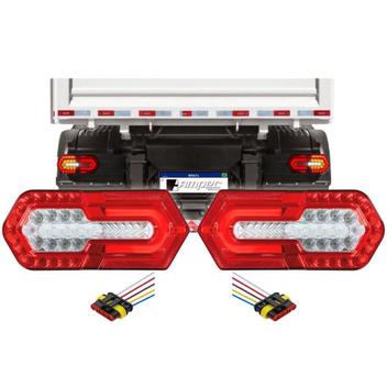 Kit Lanterna Traseira Turn Led 24V Sinalsul 2237 + Chicotes - Outros ...