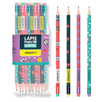 kit Lápis Game HB Leoeleo com 24 unidades - Lápis Grafite - Magazine Luiza
