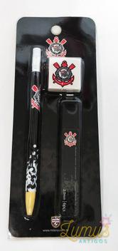 Kit Lapiseira + Borracha + Grafite - Times - Lumus Artigos - Material ...