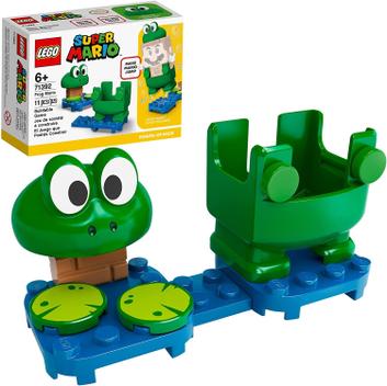 Kit LEGO Super Mario - Pacote de Expansão Frog Mario 71392 - Blocos de ...
