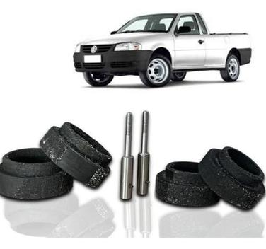 Kit lift Calço Mola Diant/tras Elevar Saveiro até G4+prol - Borfix ...