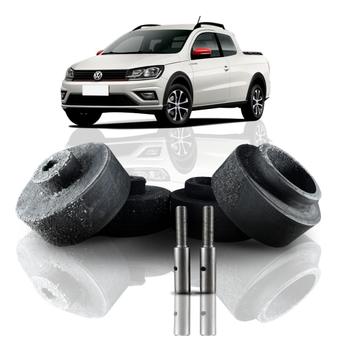 Kit Lift Dianteiro +Traseiro 5cm +prol. Diant. Saveiro g5/ - Borfix ...