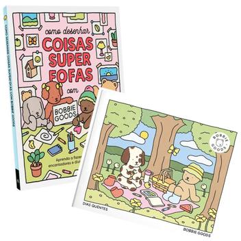 Kit Livro Como Desenhar Coisas Super Fofas + Bobbie Goods - Caneta ...