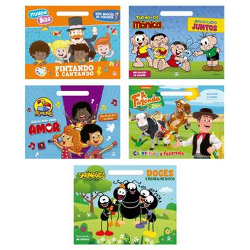 Kit livro infantil blocão de colorir. - Ciranda Cultural - Livros de ...