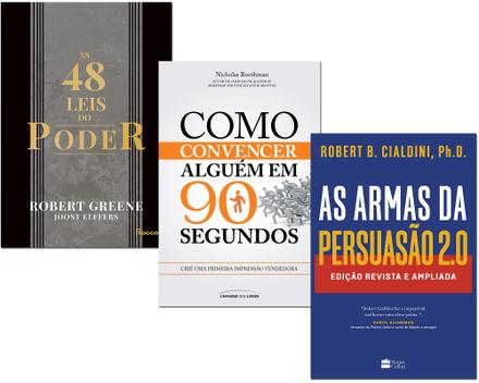 Kit Livros As 48 Leis do Poder+ As Armas Da Persuasão 2.0+ Como ...