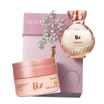 Kit Liz Desodorante Colônia + Creme Desodorante Hidratante Corporal ...