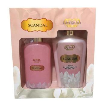 Kit Loção Hidratante/Sabonete Líquido Love Secret Scandal 250ml/200ml ...