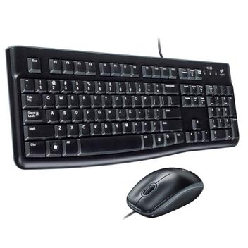 Kit Logitech MK120 Teclado e Mouse 1000DPI Preto ABNT2 - Teclado com ...