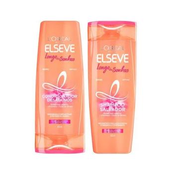 Kit Longo Dos Sonhos Elseve shampoo 375ml + condicionador 170ml - Loreal Paris - Kit de ...