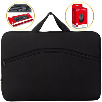 Kit Maleta Case Protetora para Notebook de 14'' Polegadas com Teclado e ...