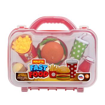 Kit Maleta Fast Food Infantil Com 6 Itens 1550 Paki Toys - Food Truck ...