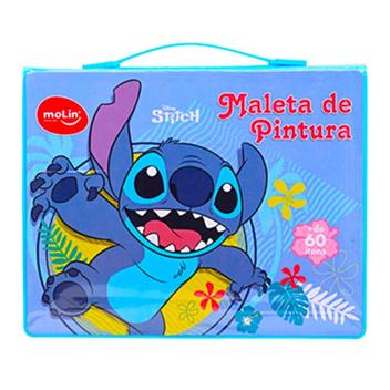 Kit Maleta Pintura Stitch Estojo Escolar Canetinha Infantil - Molin ...
