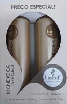 Kit Mandioca Haskell Shampoo + Cond 300ml - Shampoo - Magazine Luiza