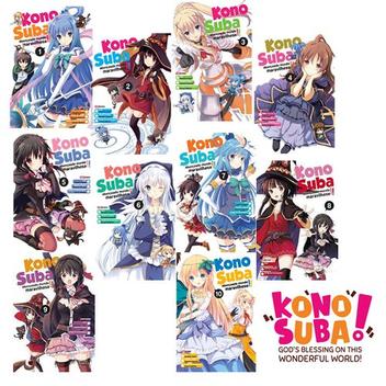 Kit Mangá: KonoSuba: Abençoado mundo maravilhoso Vol 1 ao 10 - Panini ...